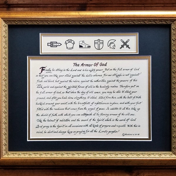 Put on Armor of God - Etsy
