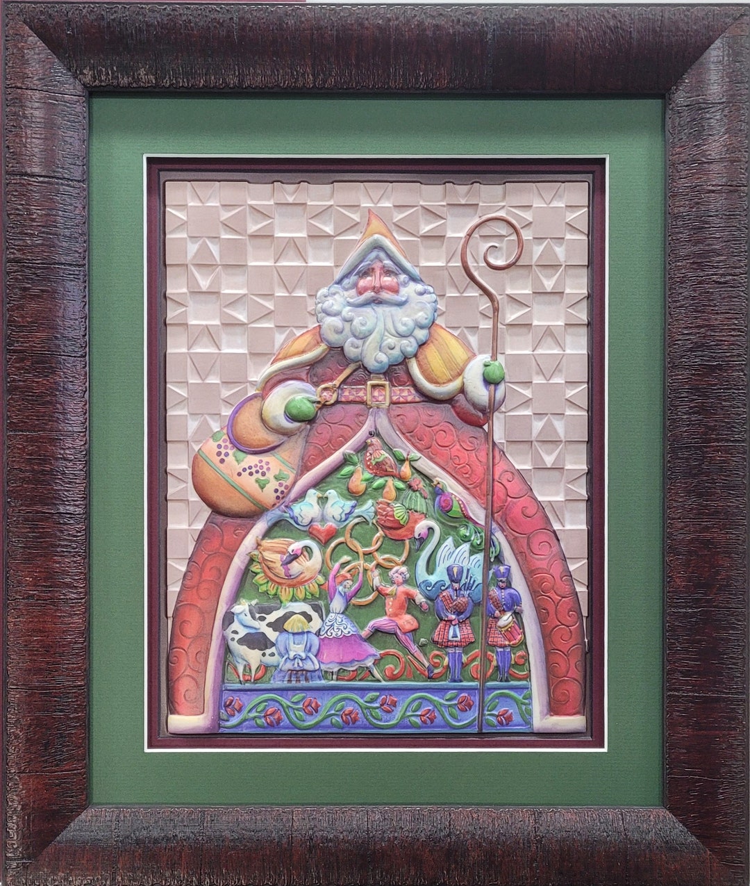 Jim Shore Design Custom Framed Picture - Etsy