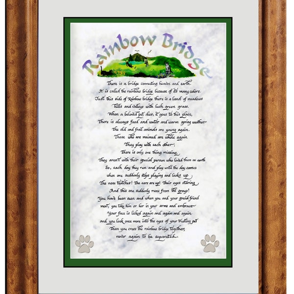 Rainbow Bridge Sign - Etsy