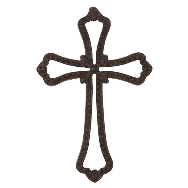 Cast Iron Wall Cross - Etsy