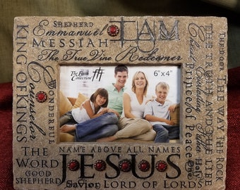 Jesus Photo Frame - Etsy