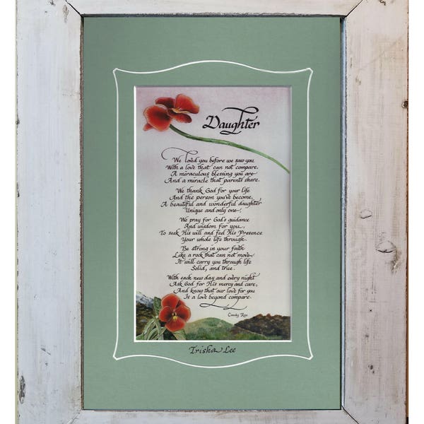 Poems for Daughter - Etsy