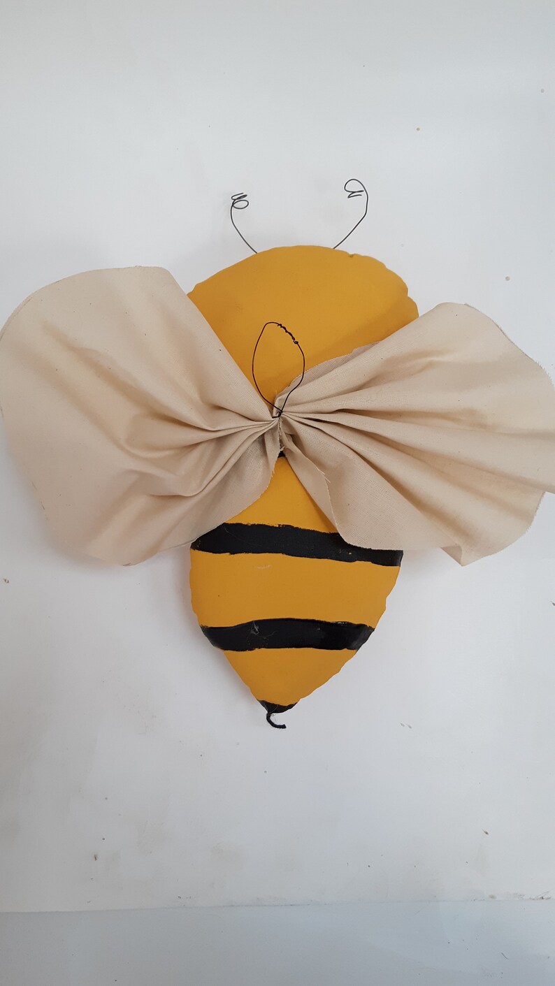 Large Bee, Bee Decoration, Bee Decor, Bumblebee, Bee Wall Hanger, Bee ...