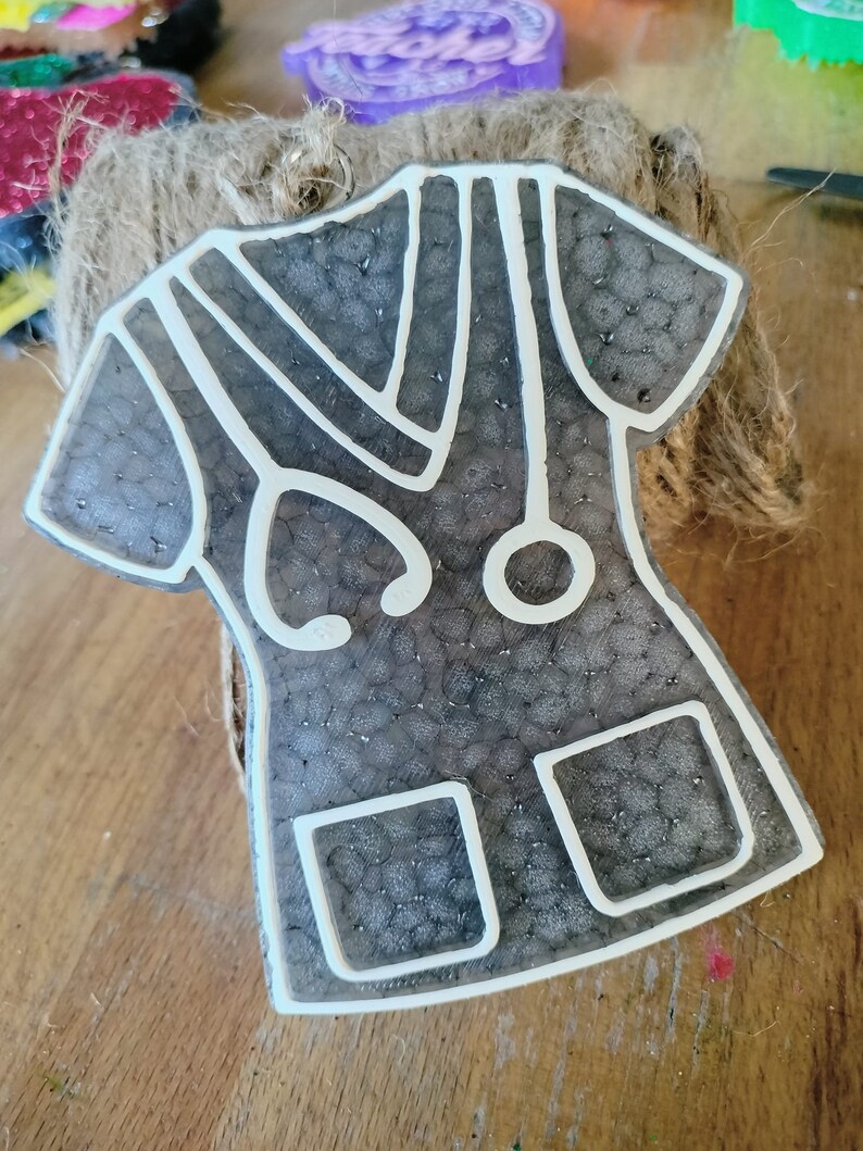 Nurse Appreciation Scrub Top Freshie Most Commonly Used as Car Freshie ...