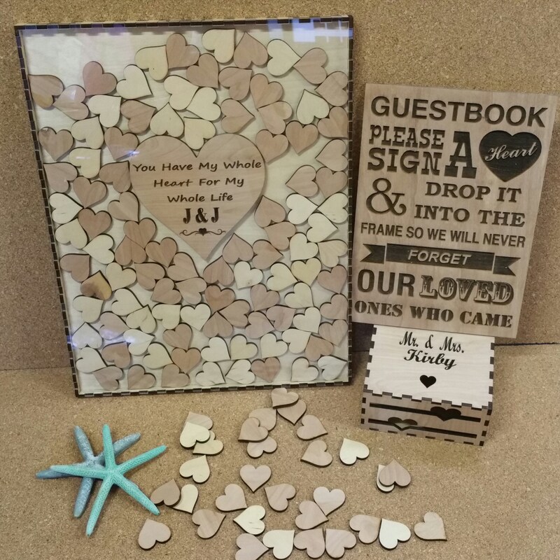 Shadow Box Guestbook - Etsy
