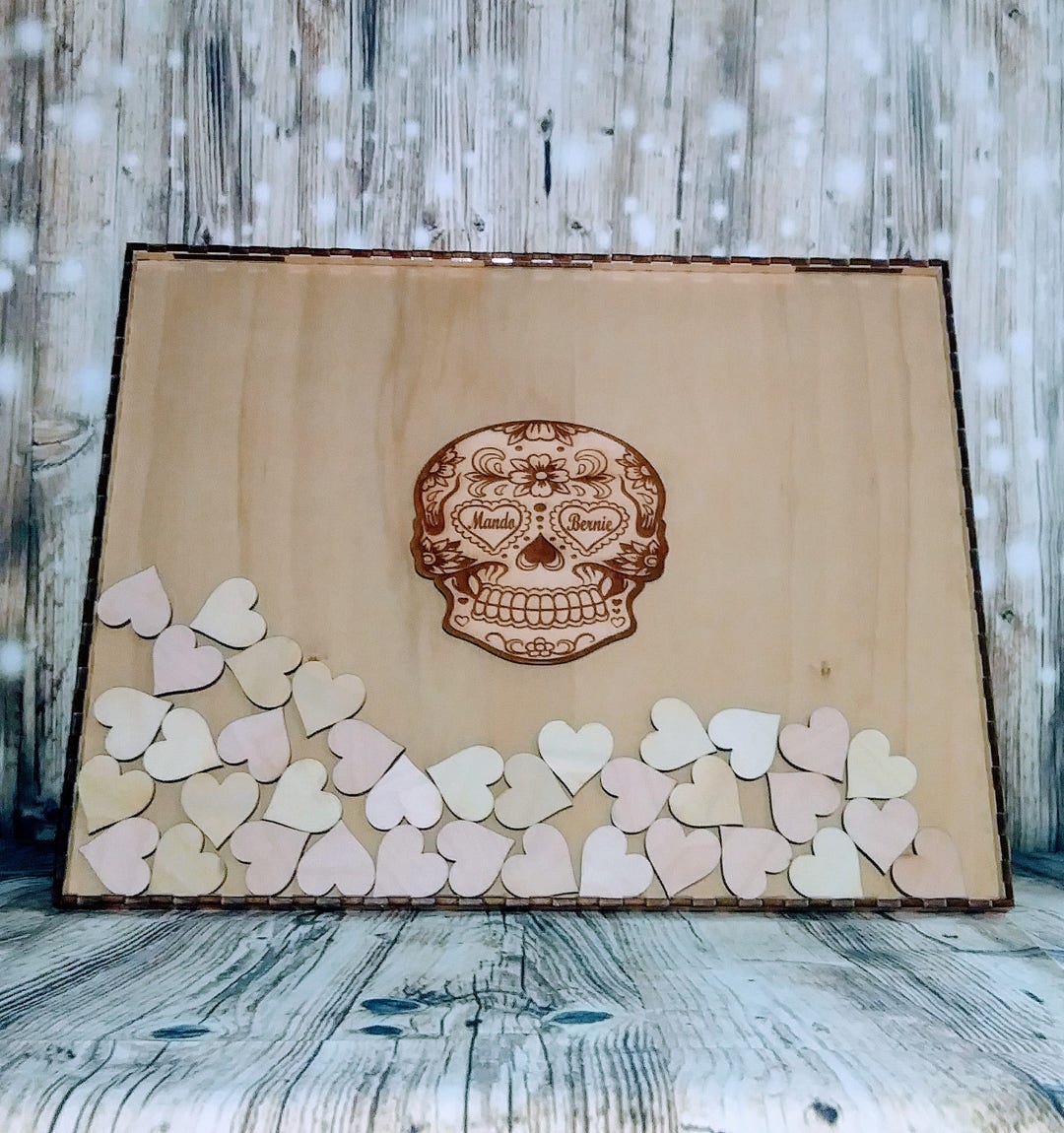 Wedding Guest Book Drop Box (alternate Guestbook) Baby Shower Drop Box ...