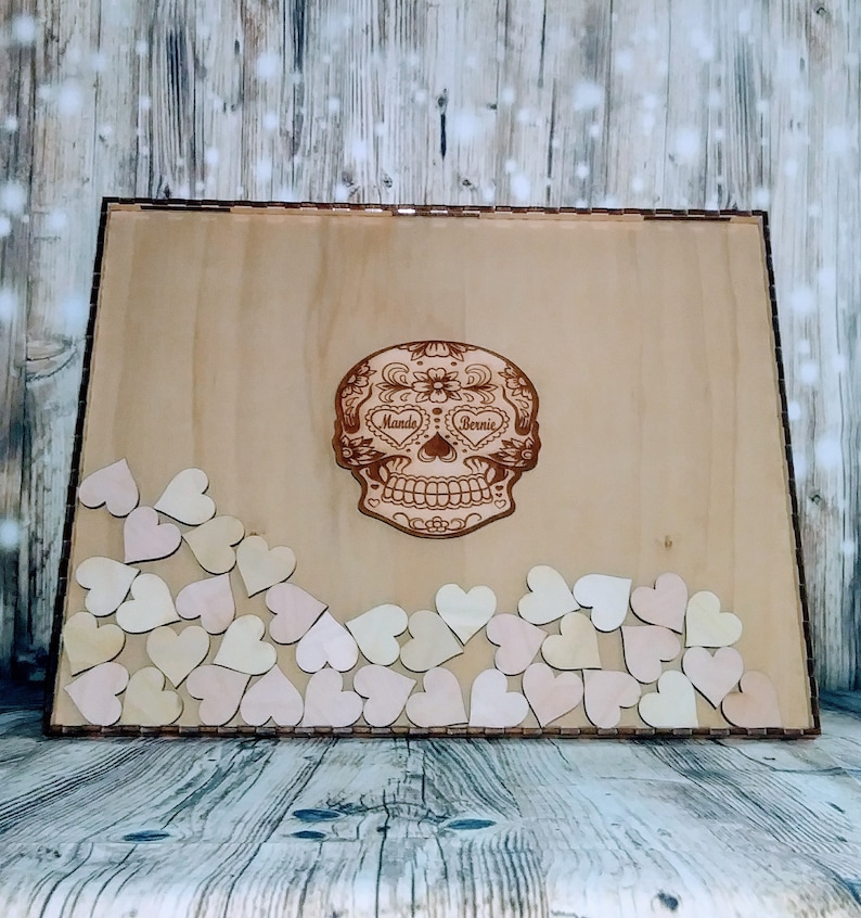 Wedding Guest Book Drop Box alternate Guestbook Baby Shower - Etsy