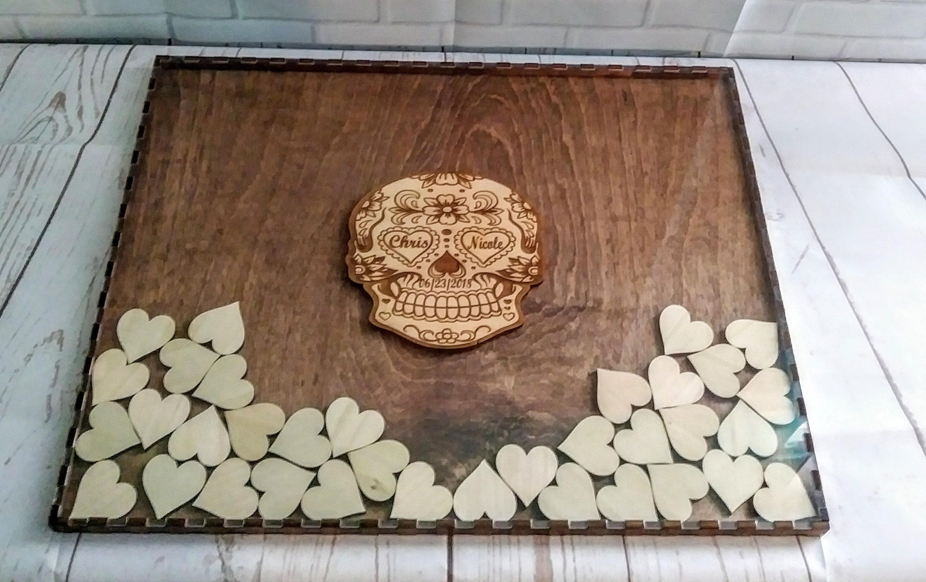 Heart Wedding Guest Book Drop Box (alternate Guestbook) Baby Shower ...