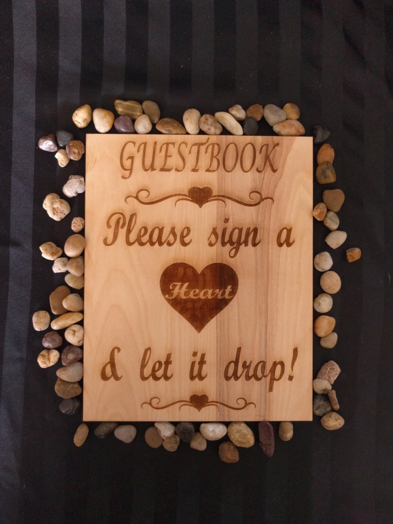 Wedding Sign Sign A Heart Wooden Sign Wedding Decor - Etsy