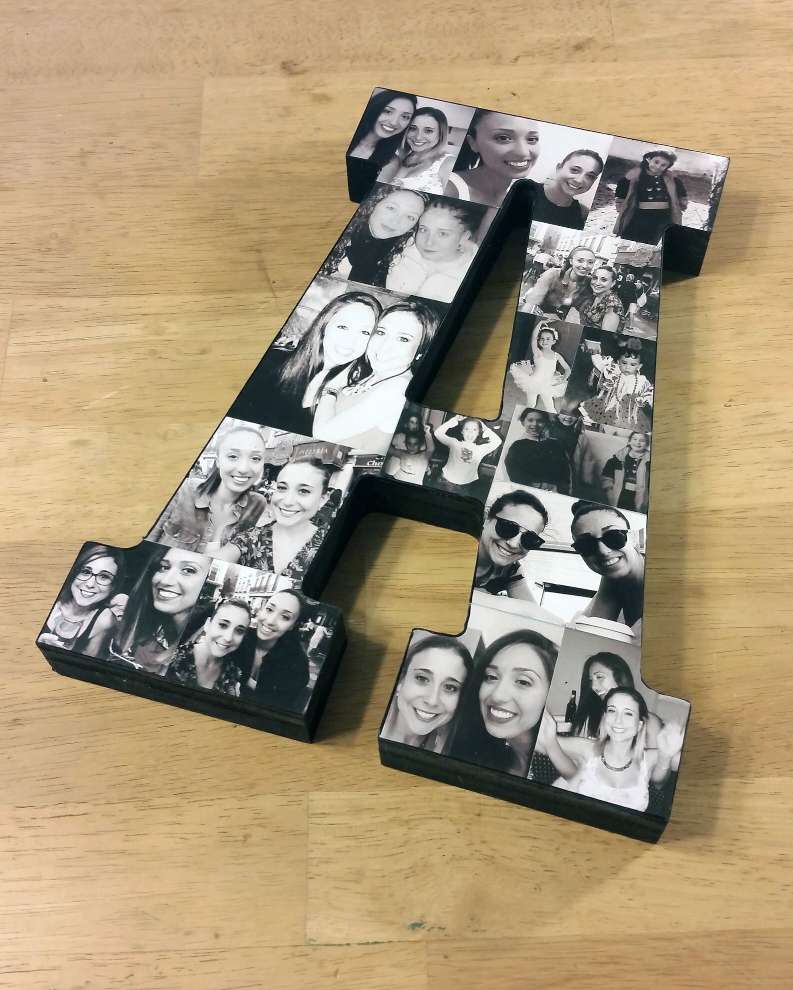 8 Inch Custom Free-standing Photo Collage Free-standing Photo | Etsy