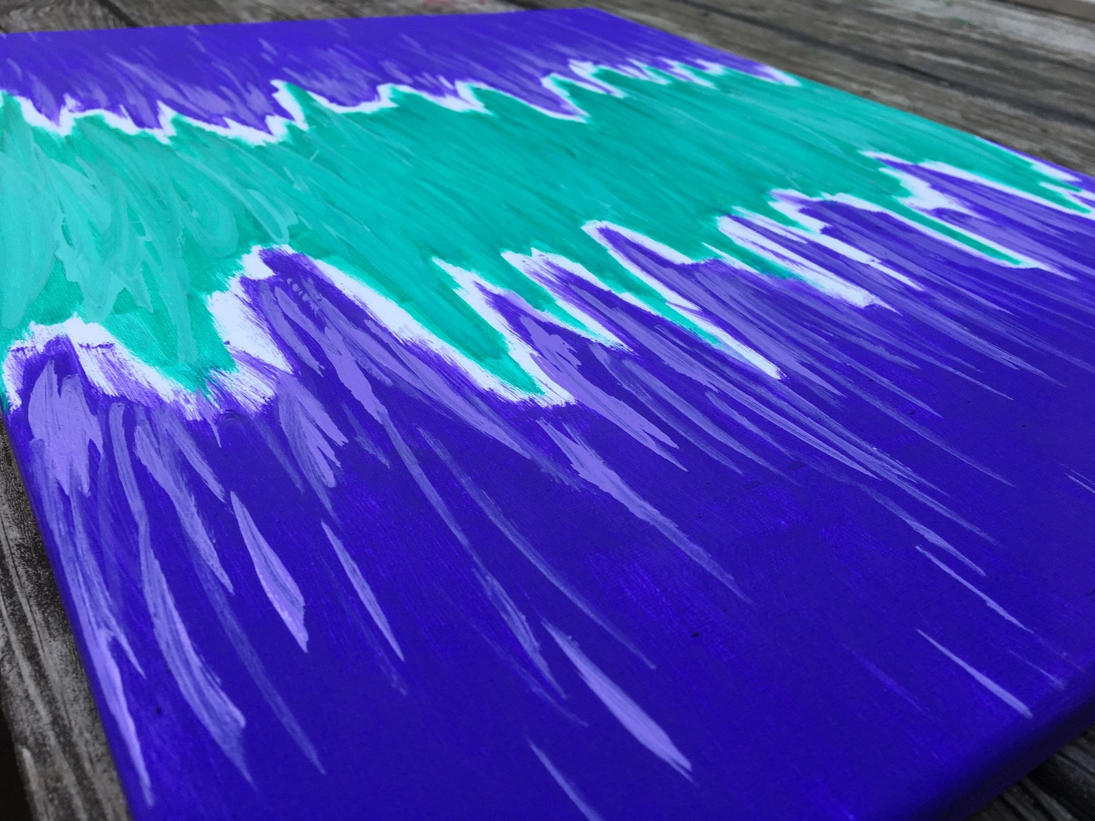 Dreams & Nightmares / Abstract Acrylic Painting 16 In. X 20 - Etsy