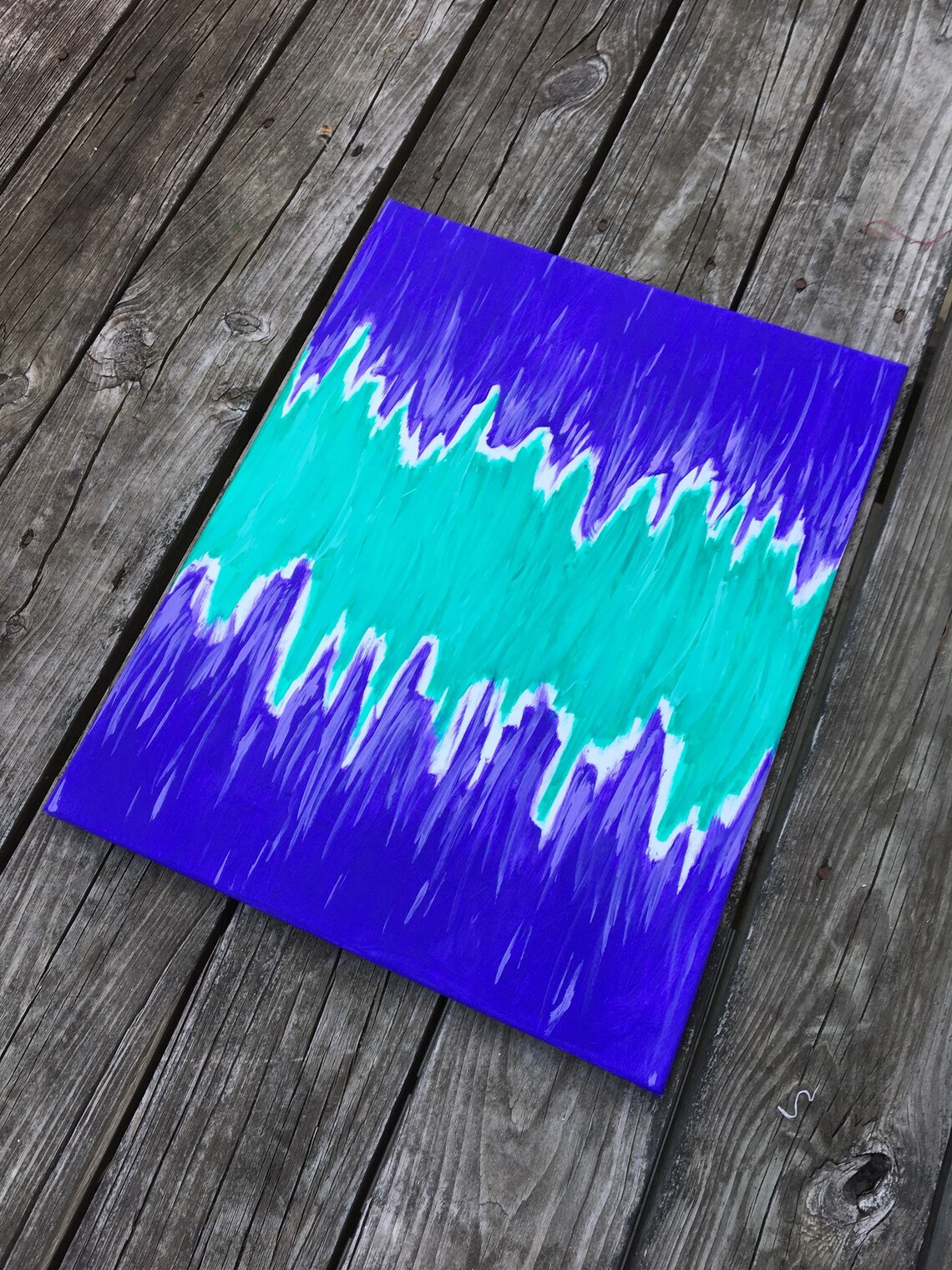 Dreams & Nightmares / Abstract Acrylic Painting 16 In. X 20 - Etsy