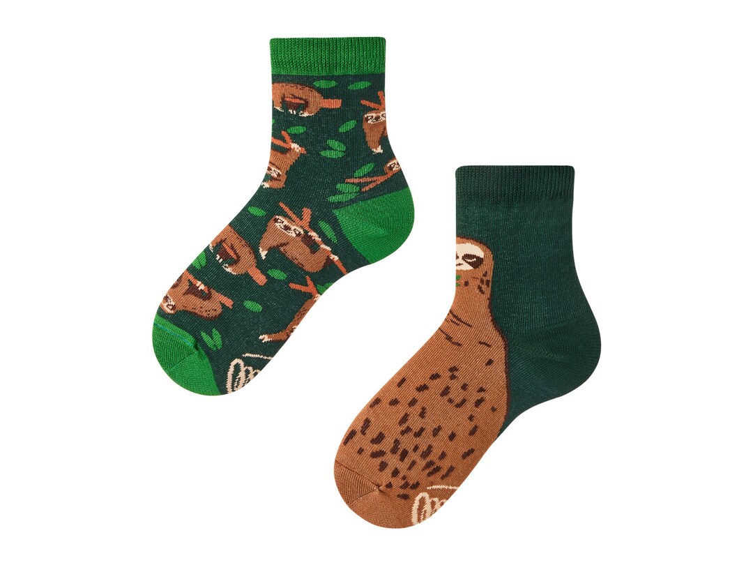 Sloth Kids Socks From MANY MORNINGS, Girls Socks, Boys Socks ...