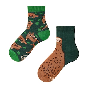 Sloth Kids Socks From MANY MORNINGS, Girls Socks, Boys Socks ...