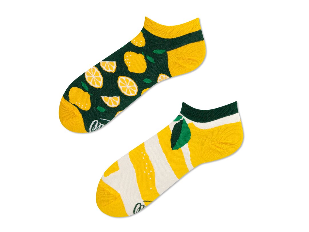 Lemon Low Socks From MANY MORNINGS, Women's Socks, Men's Socks ...