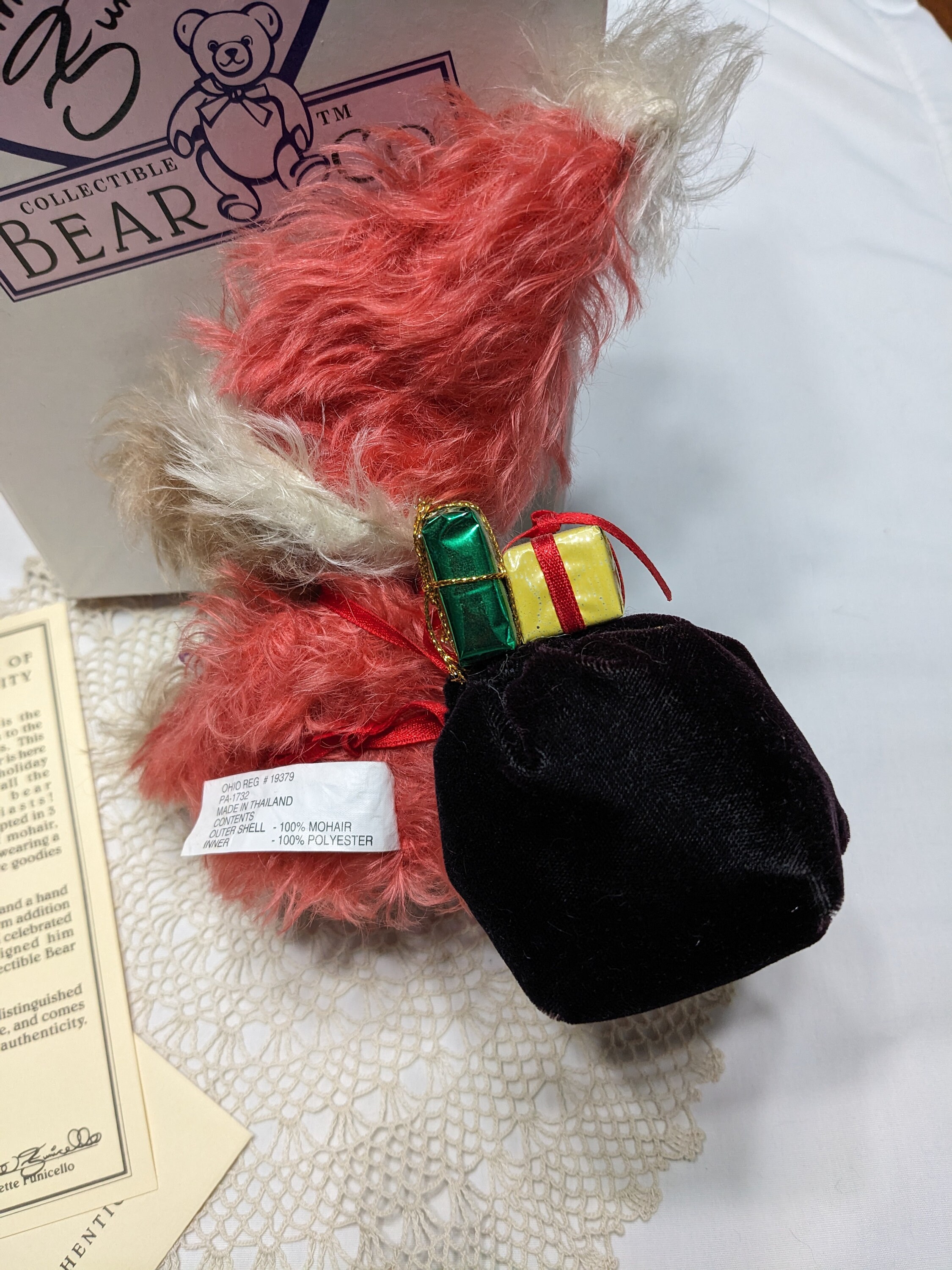 BEAR CLAUS 8 Annette Funicello Vintage Bear Coa Box - Etsy