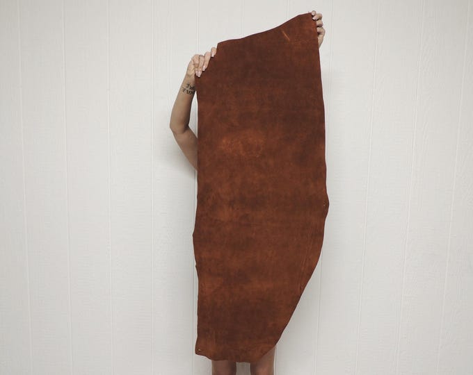 5-7 Oz. ACORN Buffalo Bison Leather Hide for Native American SCA Crafts ...