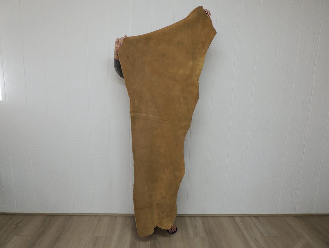 5-6 Oz. SADDLE Moose Leather Hide for Native American SASS SCA Crafts ...