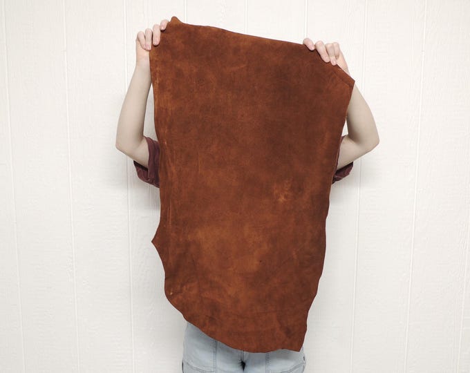 4-6 Oz. ACORN Buffalo Bison Leather Hide for Native American SCA Crafts ...