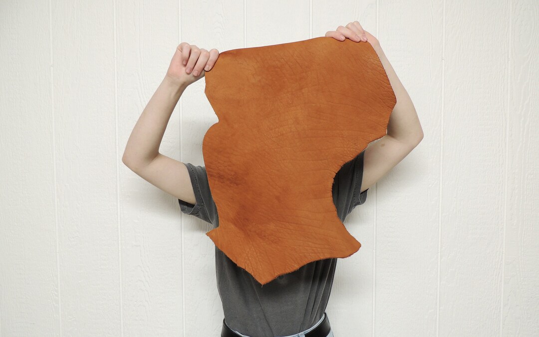 4-5 Oz. Buffalo Bison Leather Hide for Native American SCA Crafts ...