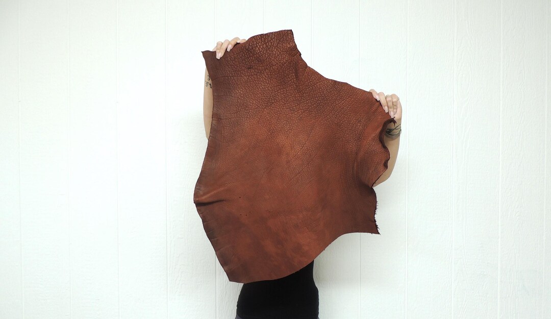 5-6 Oz. Buffalo Bison Leather Hide for Native American SCA Crafts ...
