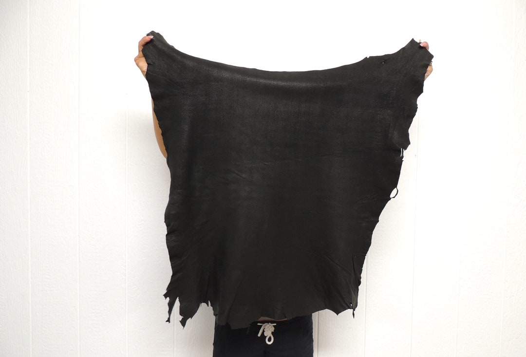 EMBOSSED Goat Leather Hide for Buckskin Crafts LARP SCA Garb Cosplay ...