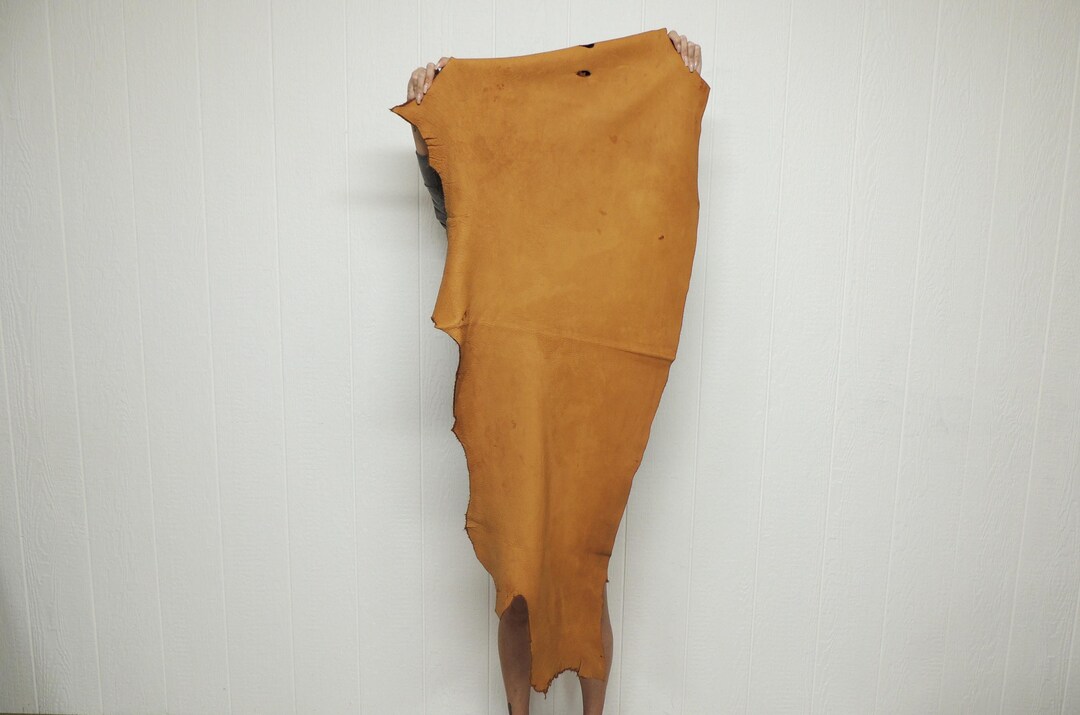 2-3 Oz. Buffalo Leather Hide for Native American SCA Crafts Moccasins ...