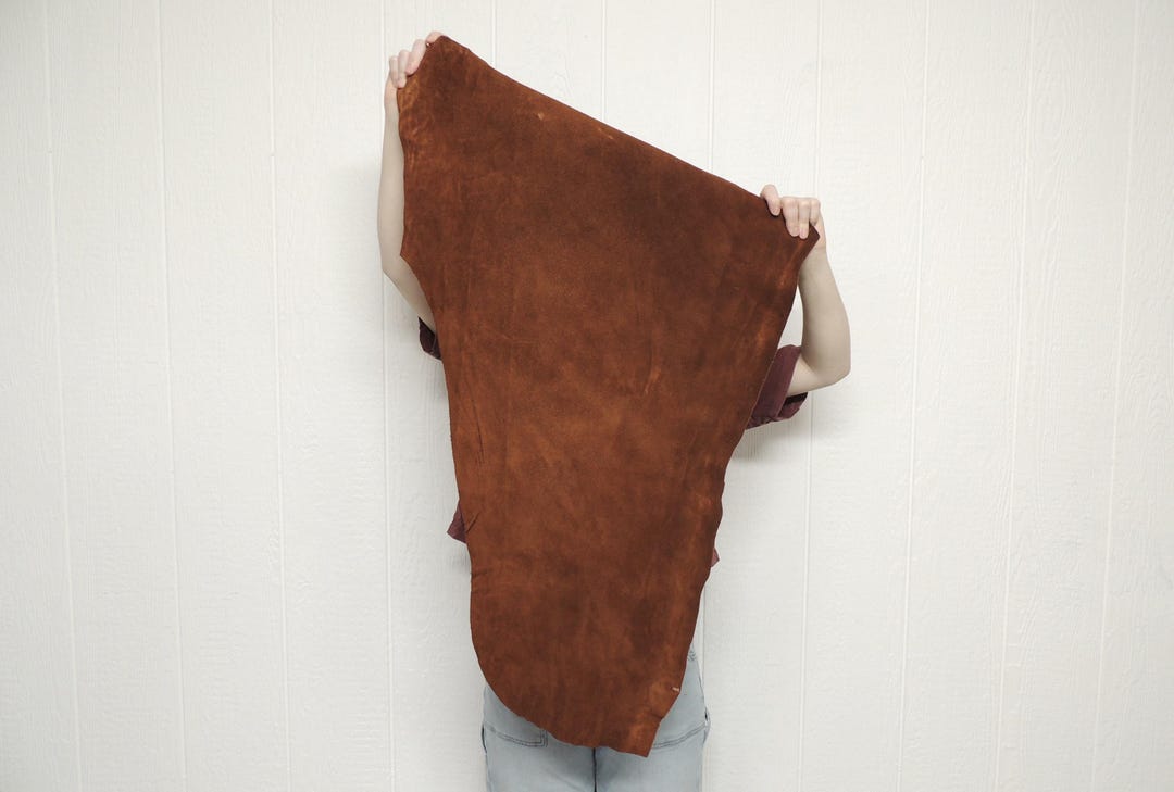 4-6 Oz. ACORN Buffalo Bison Leather Hide for Native American SCA Crafts ...