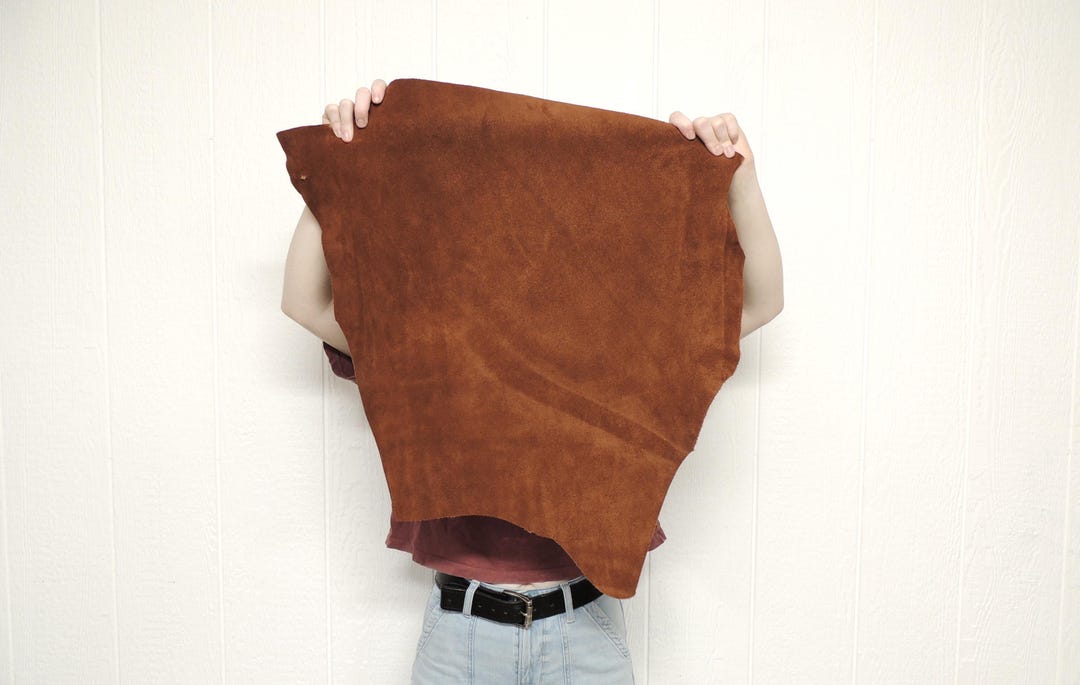 4-6 Oz. ACORN Buffalo Bison Leather Hide for Native American SCA Crafts ...