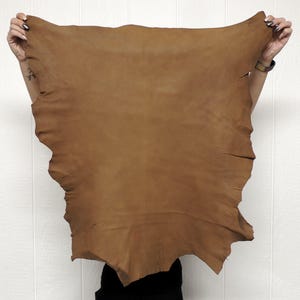 SADDLE Buckskin Leather Hide for Native American Crafts Pipe Bag Flute ...