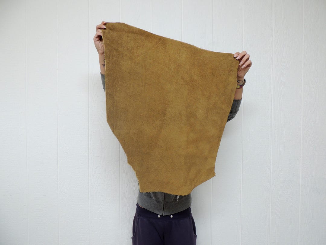 6-7 Oz. SADDLE Moose Leather Hide for Native American SASS SCA Crafts ...