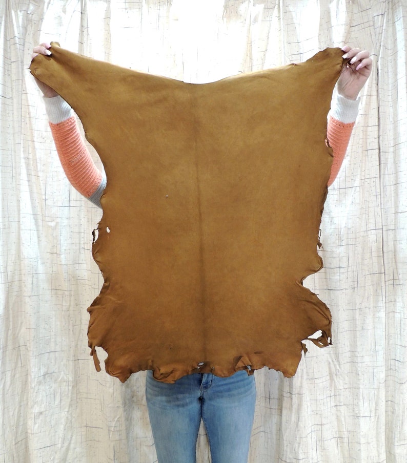 SADDLE Buckskin Leather Hide for Native American Crafts Pipe - Etsy