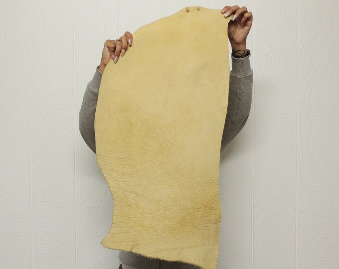 7-8 Oz. Buffalo Bison Leather Hide for Native American SCA Crafts ...