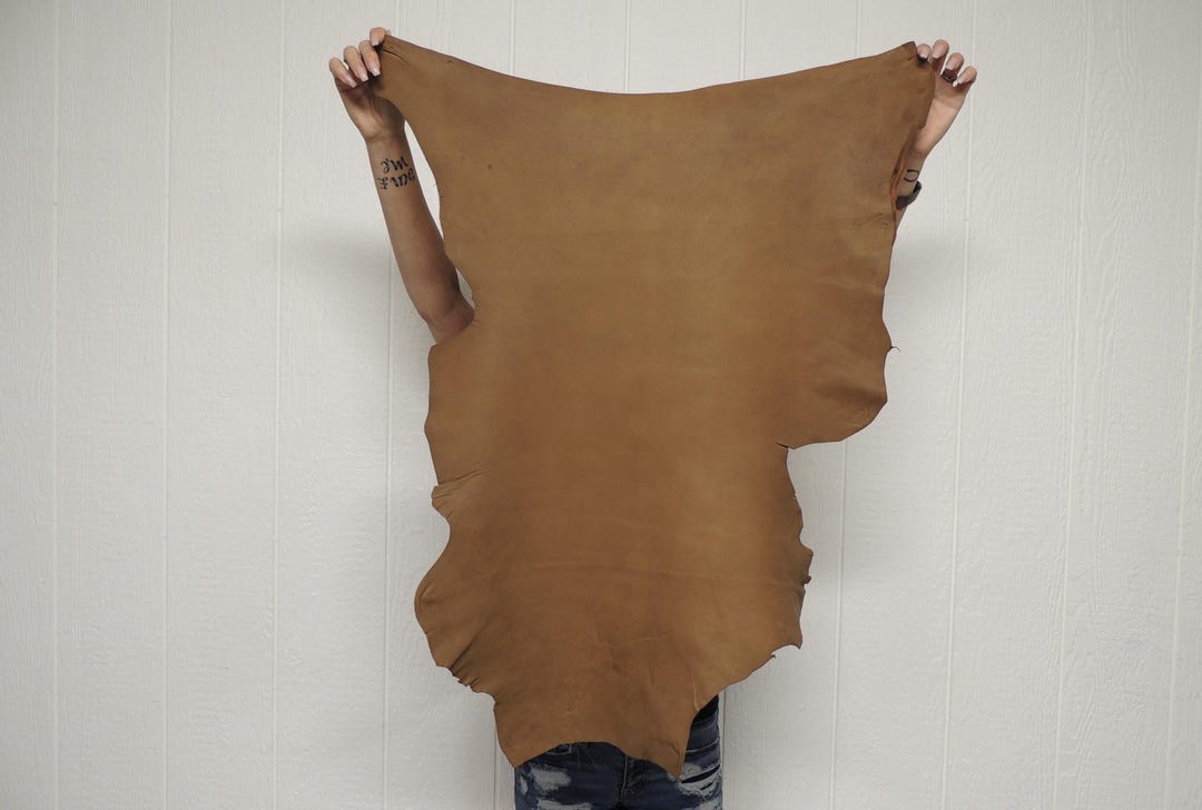 SADDLE Buckskin Leather Hide for Native American Crafts Regalia Cosplay ...