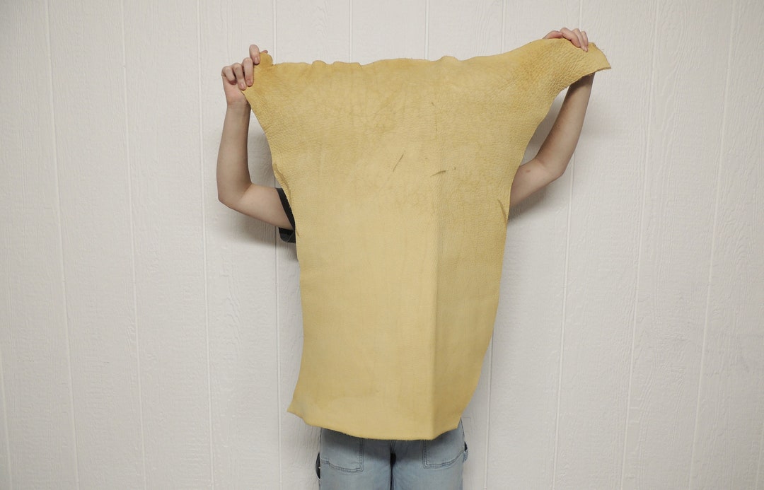 7-8 Oz. Buffalo Bison Leather Hide for Native American SCA Crafts ...