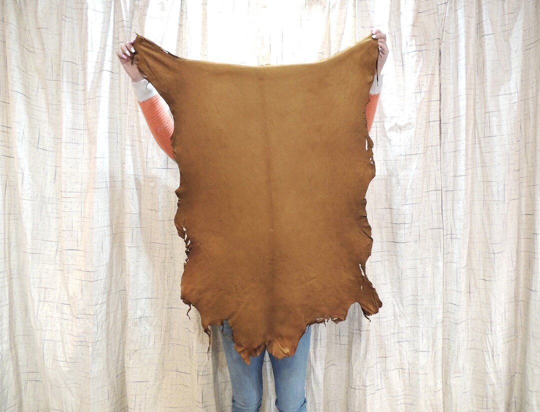 SADDLE Buckskin Leather Hide for Native American Crafts Pipe - Etsy
