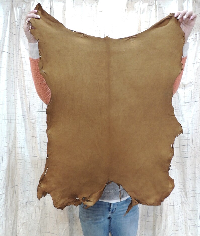 SADDLE Buckskin Leather Hide for Native American Crafts Pipe - Etsy