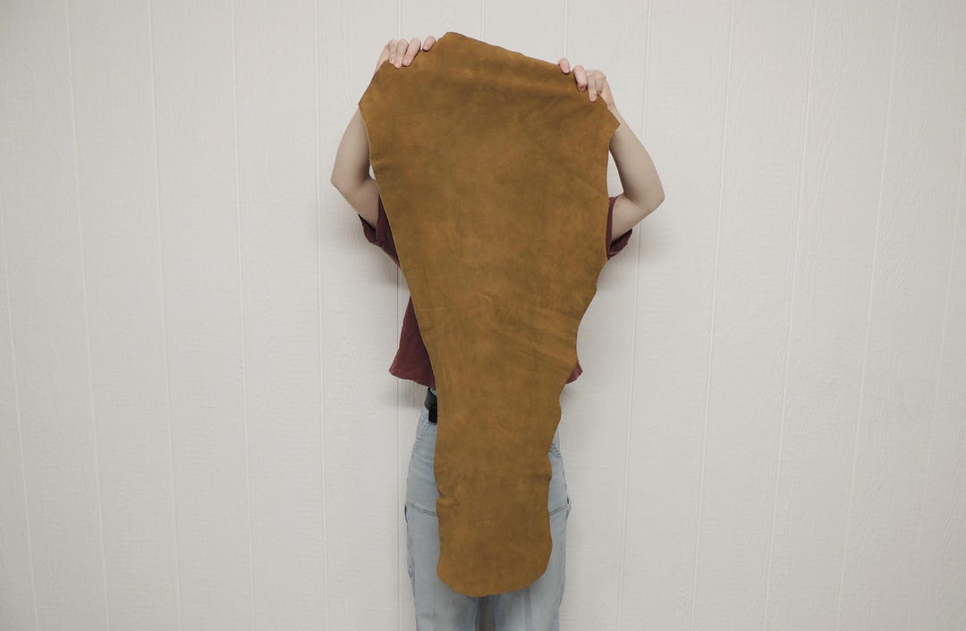 4-6 Oz. SADDLE Buffalo Bison Leather Hide for Native American SCA ...
