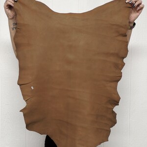 SADDLE Buckskin Leather Hide for Native American Crafts Pipe Bag Flute ...