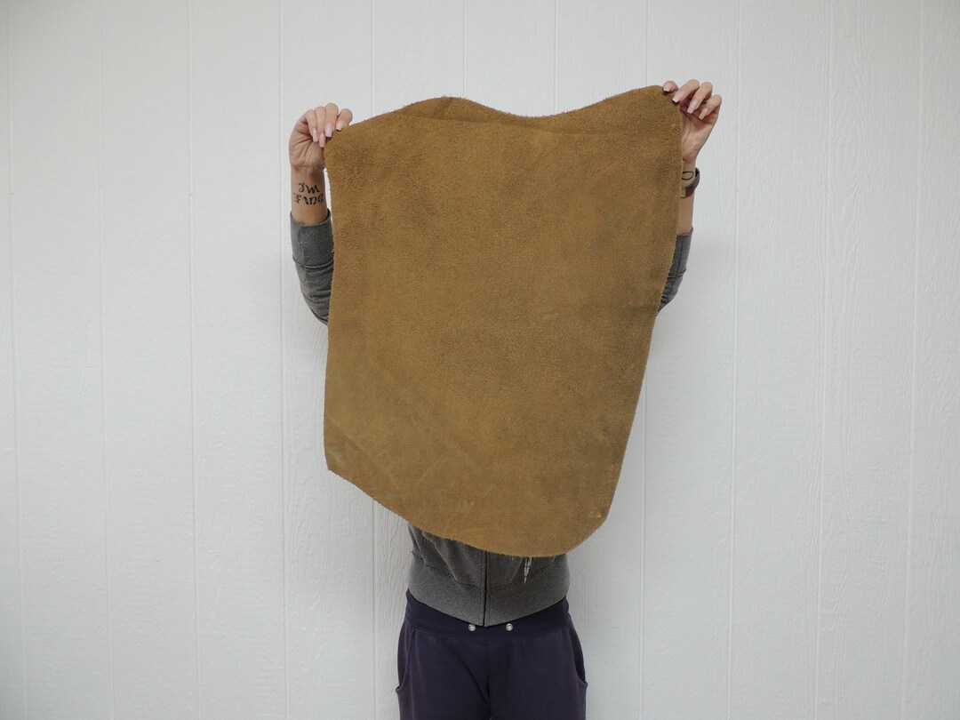 6-7 Oz. SADDLE Moose Leather Hide for Native American SASS SCA Crafts ...