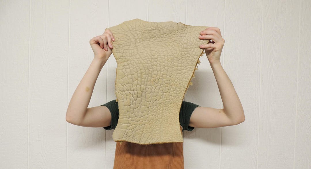 21-22 Oz. Buffalo Bison Leather Hide for Native American SCA Crafts ...