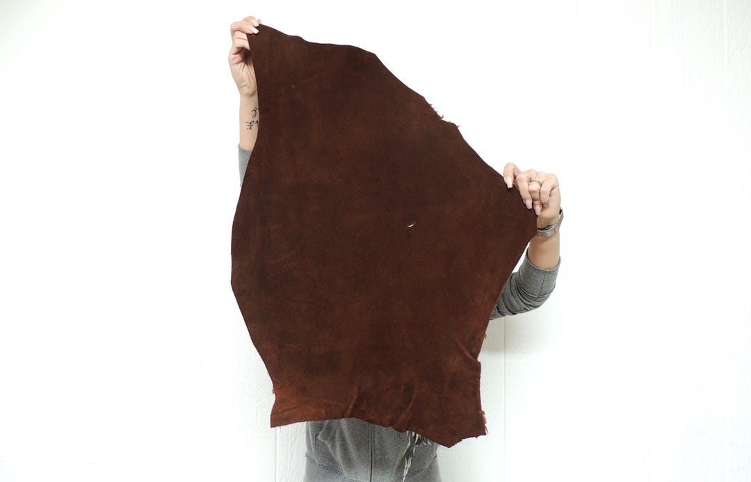 4-5 Oz. WHISKEY Buffalo Bison Leather Hide for Native American SCA ...