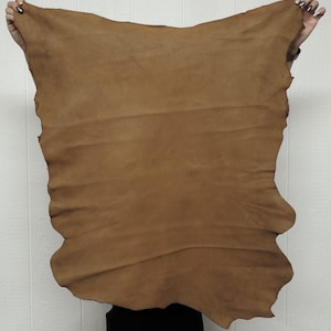 SADDLE Buckskin Leather Hide for Native American Crafts Pipe Bag Flute ...
