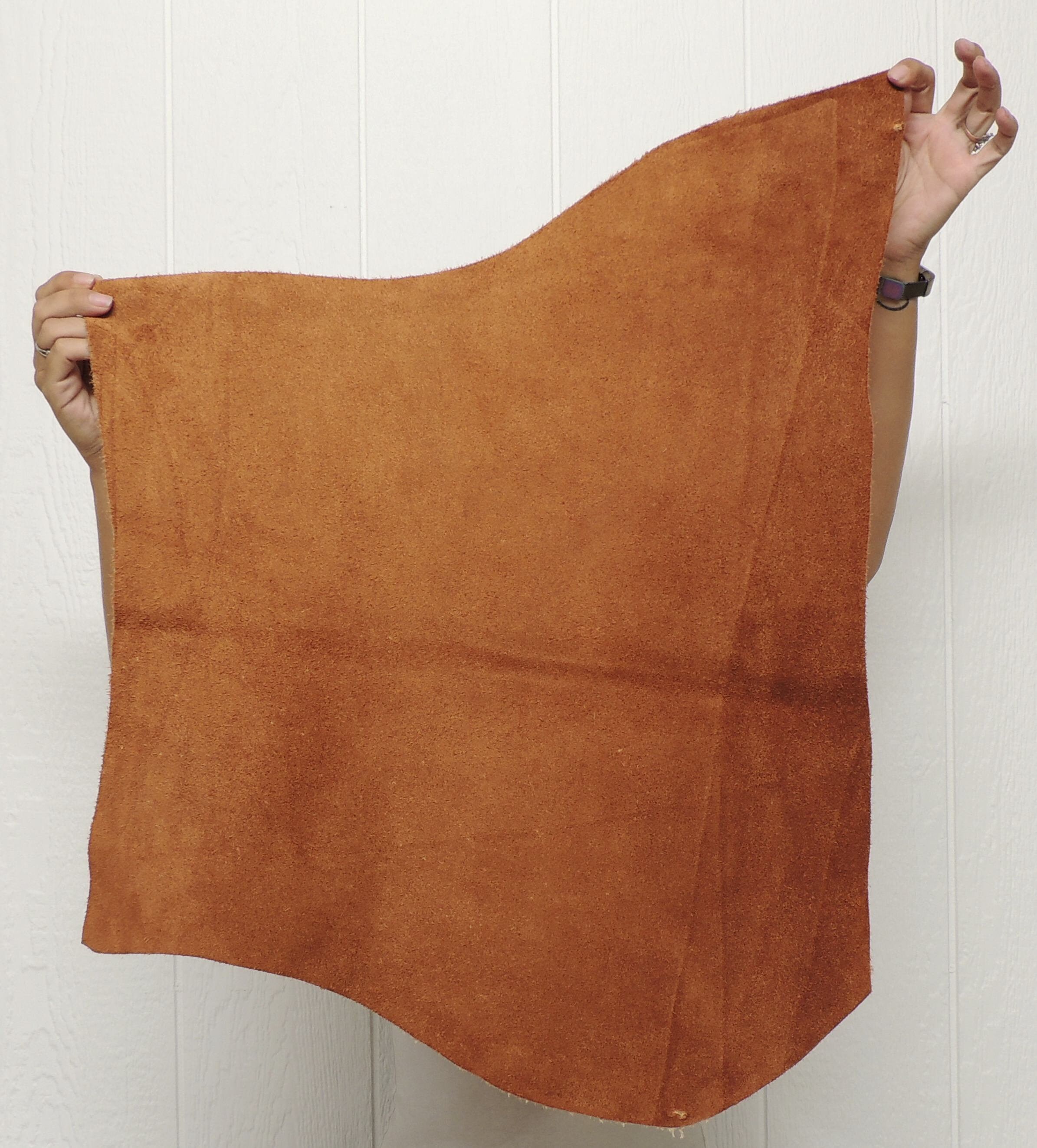 4-6 Oz. ACORN Buffalo Bison Leather Hide for Native American Crafts ...