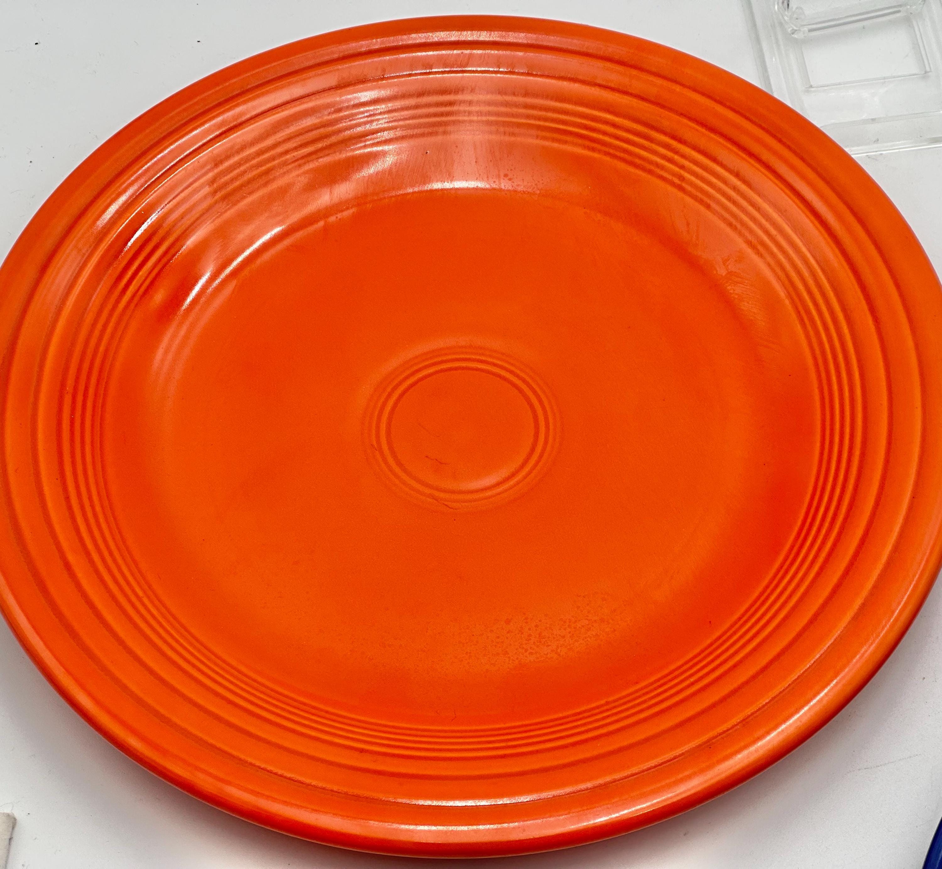 Vintage Fiesta Dinner Large Plates 10.5” Red Cobalt Blue Yellow Forest ...