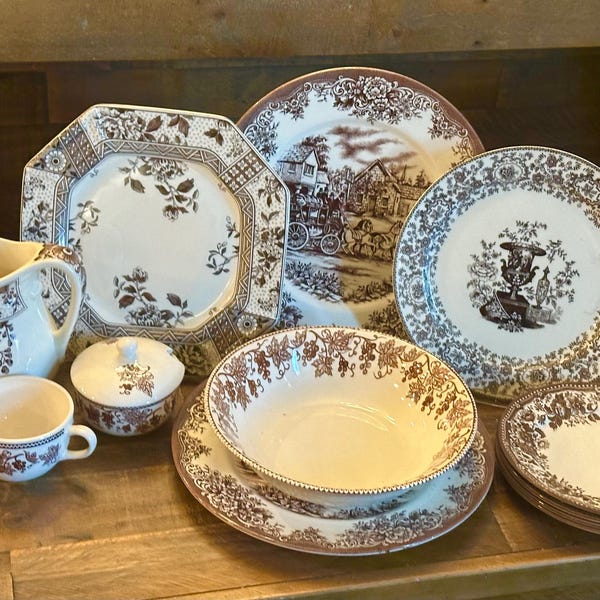 Ironstone Dishes - Etsy