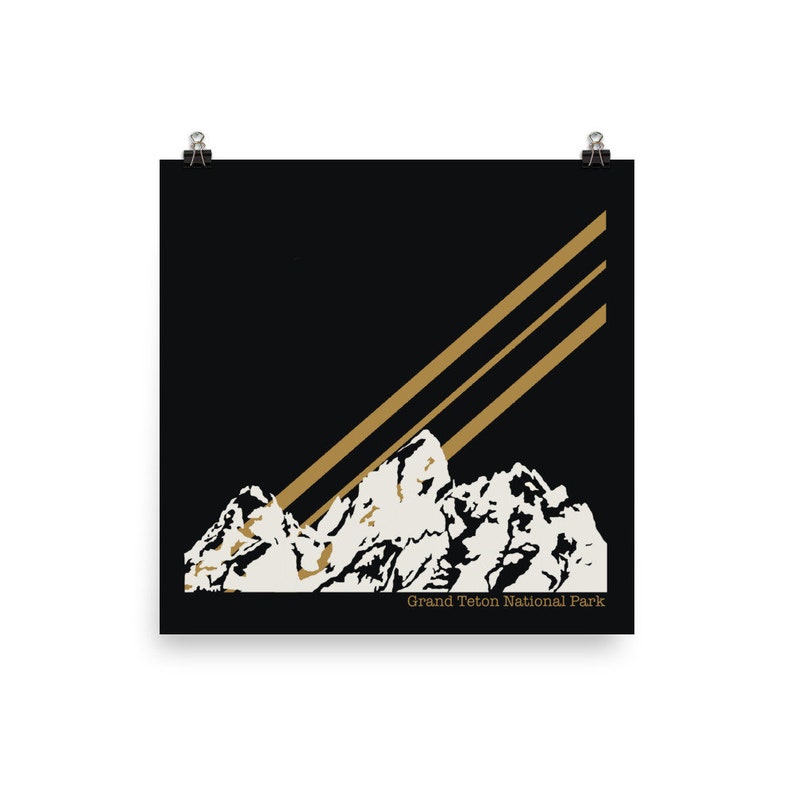 Grand Teton National Park Poster - Etsy