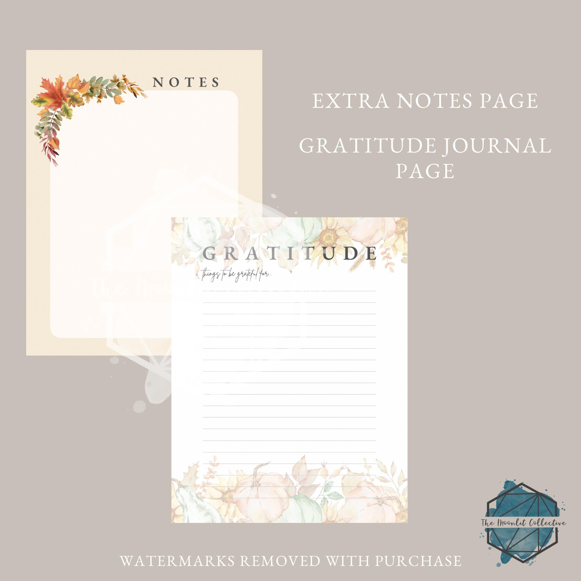 Thanksgiving Planner | Printable | Digital Download | Printable ...