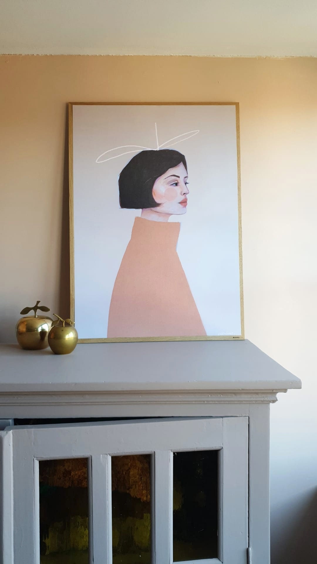 Growth - A2 Poster - Original Painting Portrait Women - Face Wall Art ...