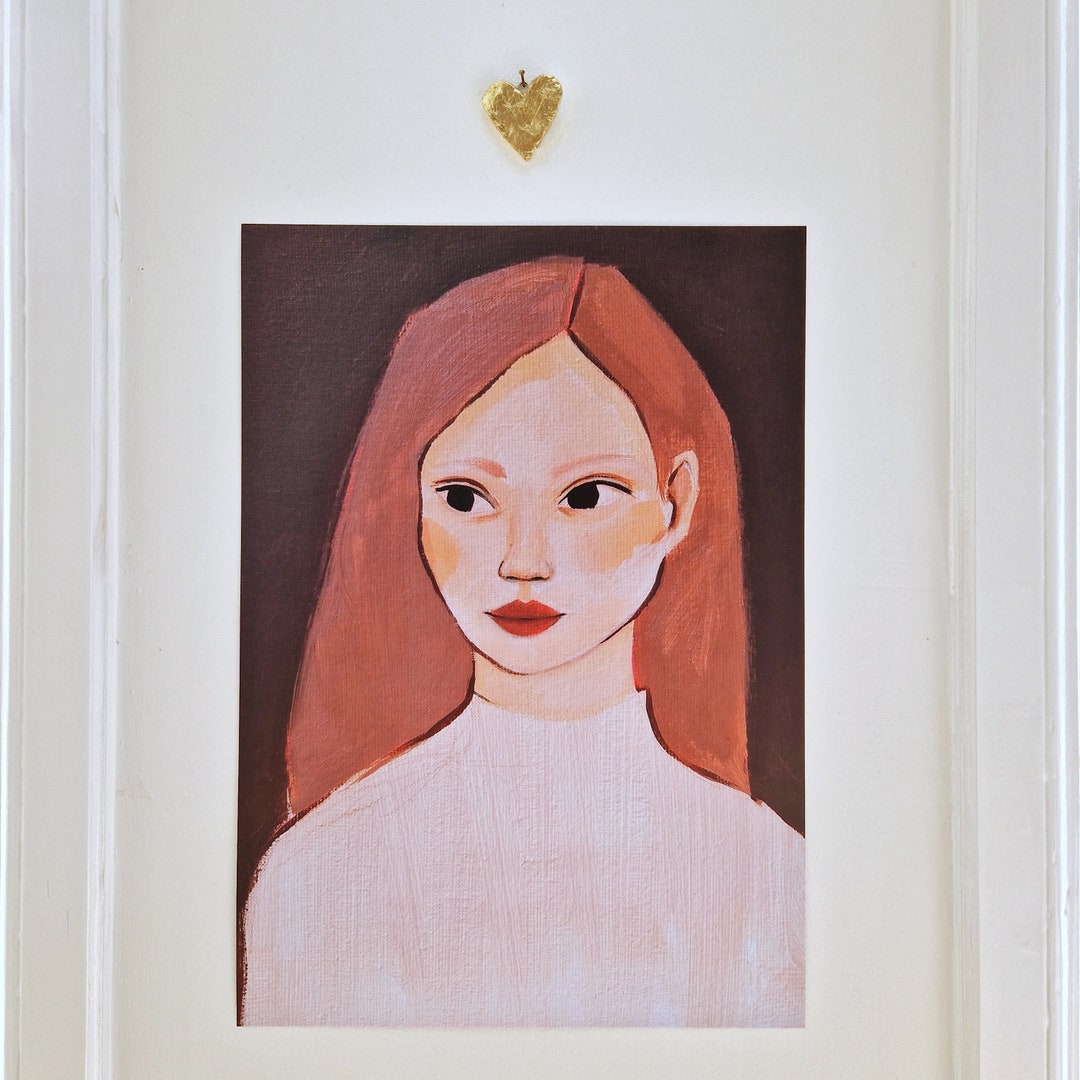 Poster Isolation - Portrait Women - Painting Face Wall Art Decoration ...